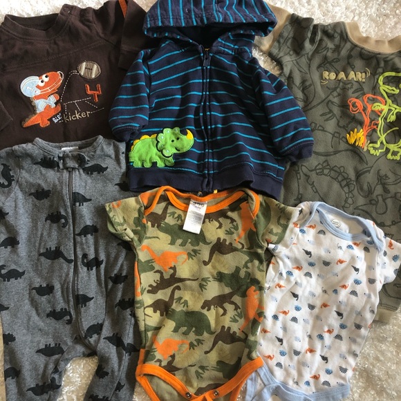 mixed | Matching Sets | 6 Pc Set Dinosaurs Themed Shirtsrompers Sweater ...